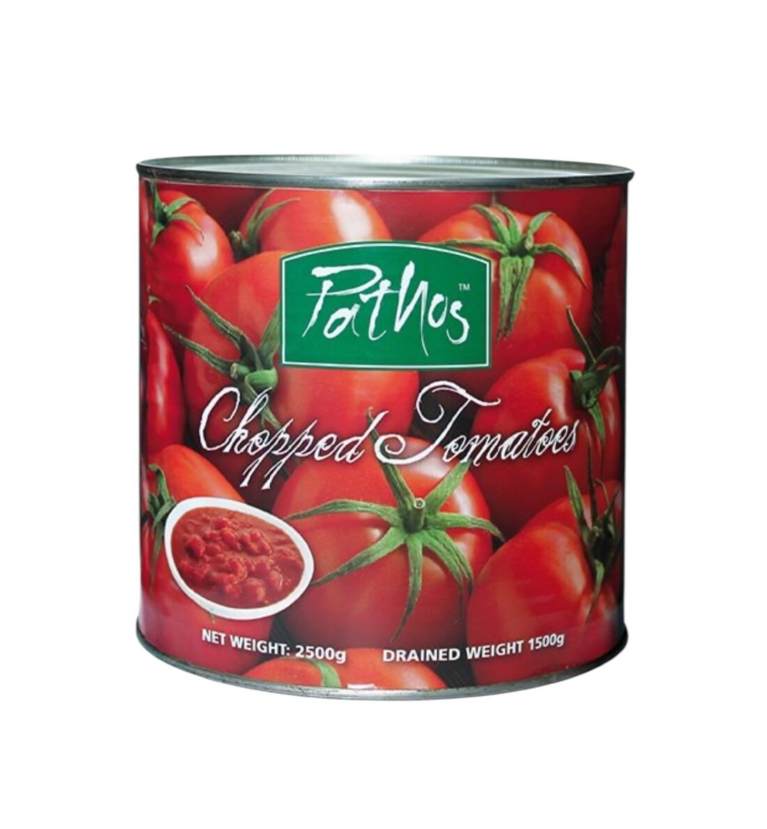 'Pathos' Chopped Tomatoes (2.5kg) - Kerry's Fresh