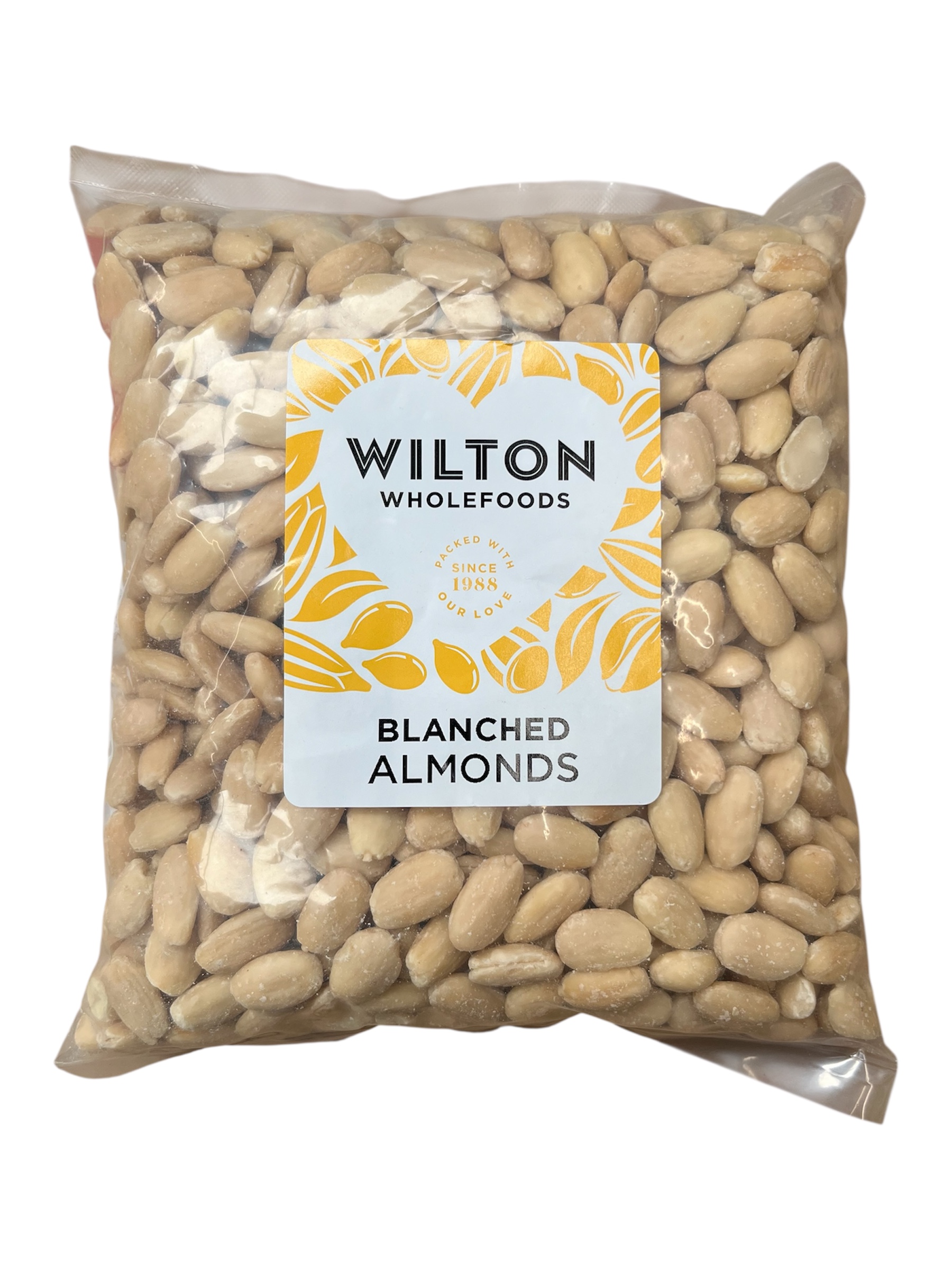 Whole Blanched Almonds (1kg) - Kerry's Fresh