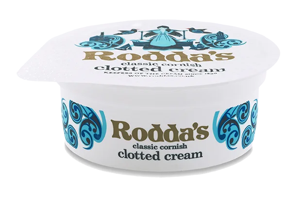 'Rodda's' Clotted Cream Portions (96x40g) - Nottingham, Derby & Leicester