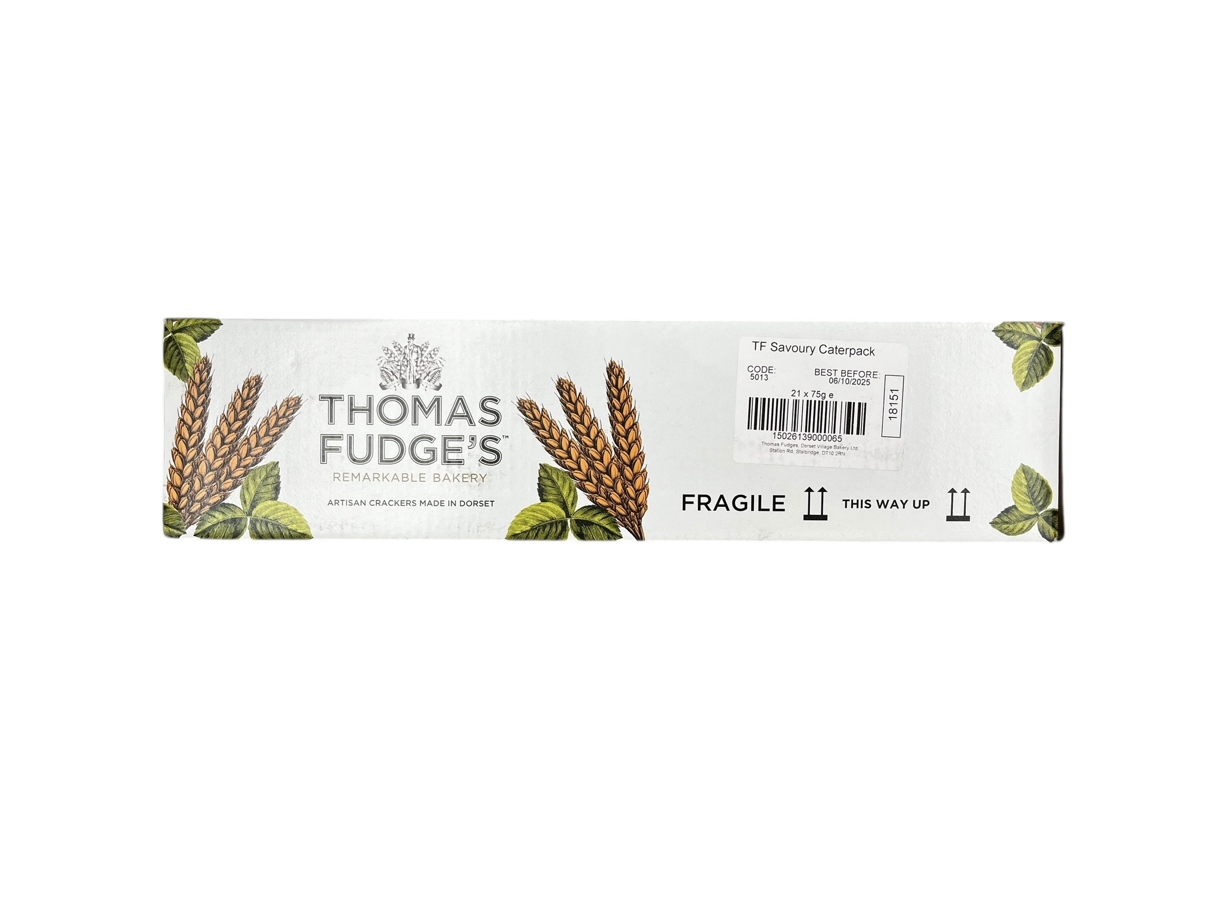 'Thomas Fudge's' Wafer Selection (1.6kg) - Nottingham, Derby & Leicester