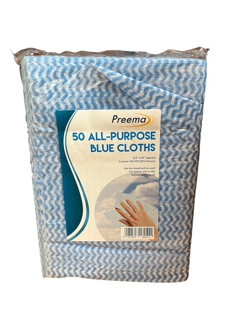 'Preema' Blue J Cloth (50) - Nottingham, Derby & Leicester