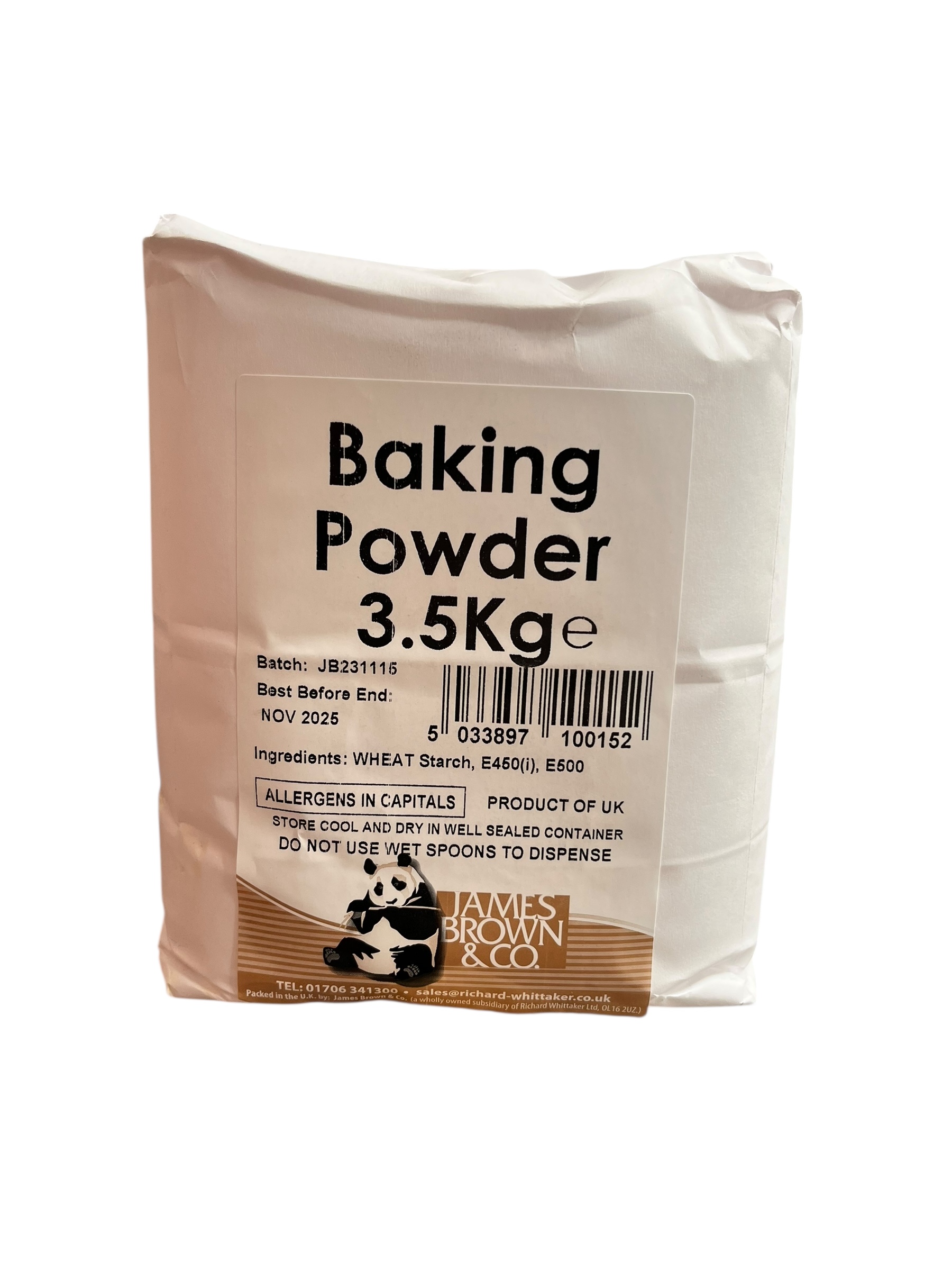 'James Brown' Baking Powder (3.5kg) - Nottingham, Derby & Leicester