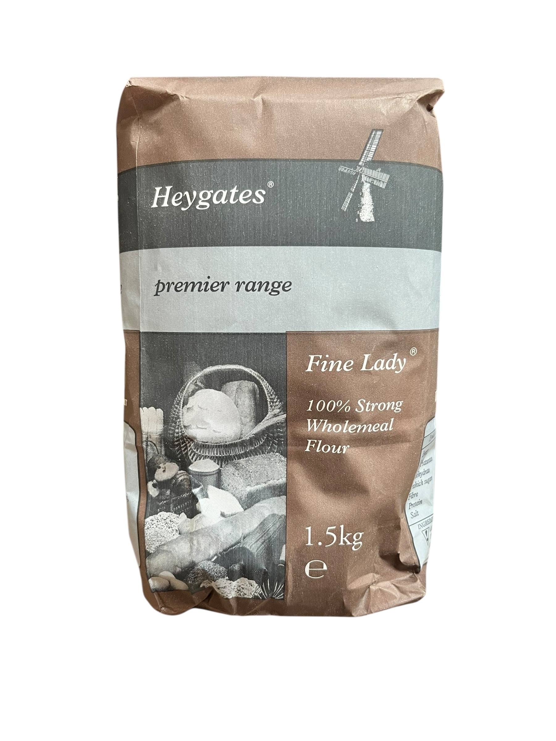 'Heygates' Strong Wholemeal Bread Flour (1.5kg) - Nottingham, Derby ...